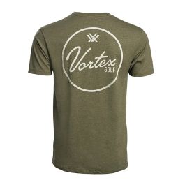 Vortex Golf Script Short Sleeve T-Shirt | Military